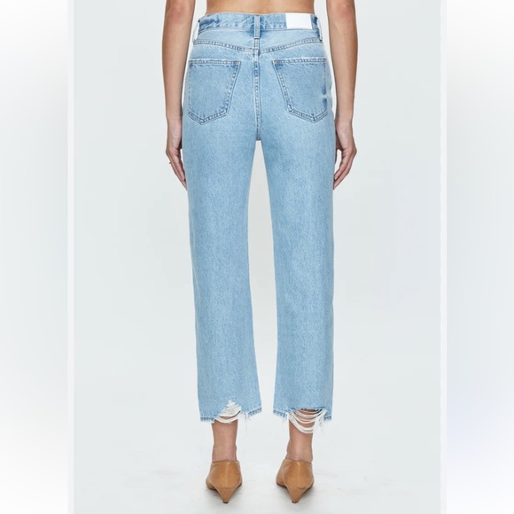 pistola | Jeans | Pistola Distressed Button Fly Cropped Jeans | Poshmark